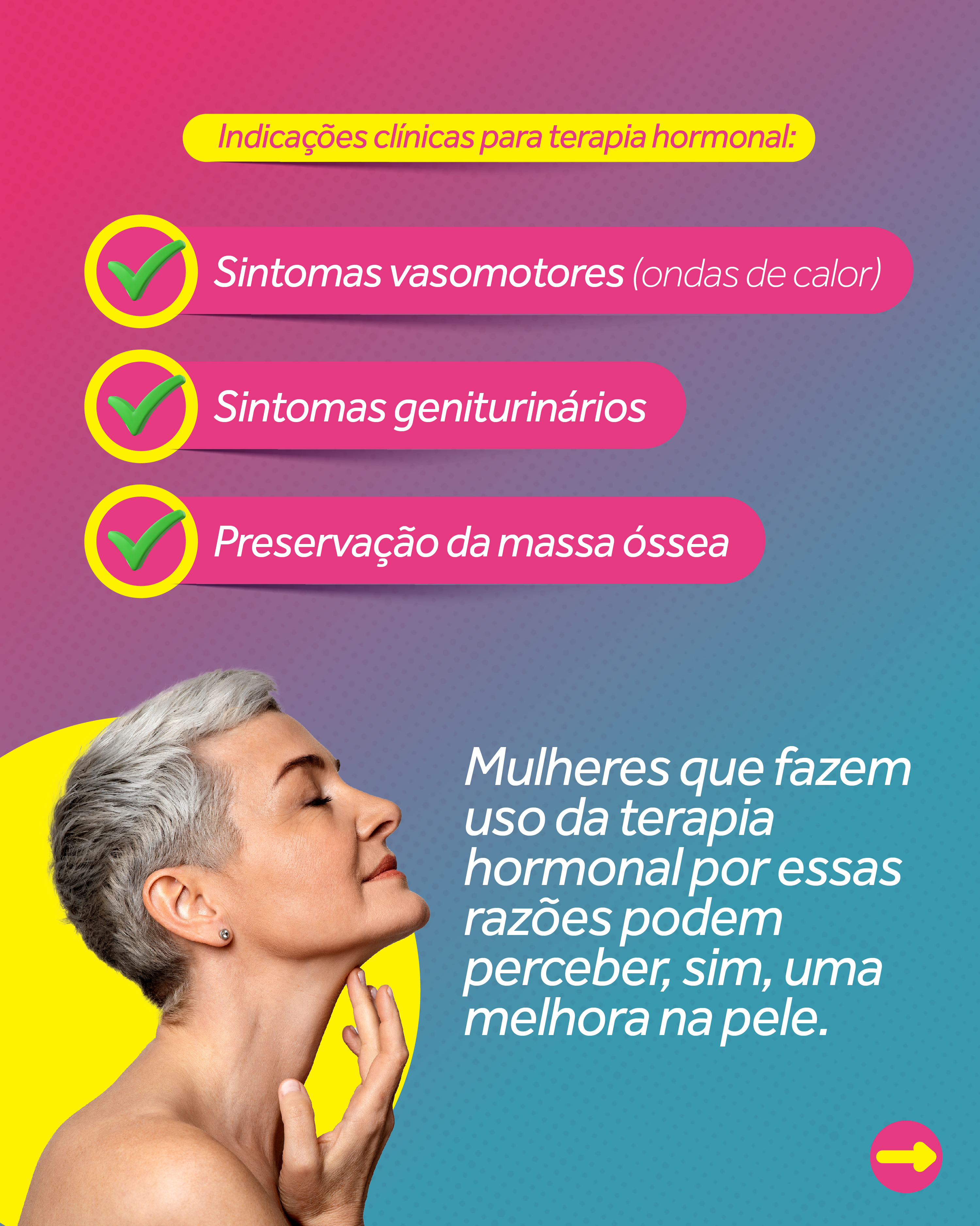 Terapia hormonal pode trazer benefícios para a saúde de pele?